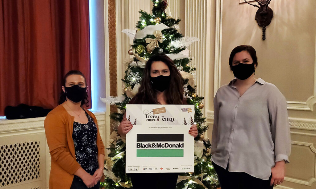 B&M supports CHEO at Trees for Hope Fundraiser - Black & McDonald